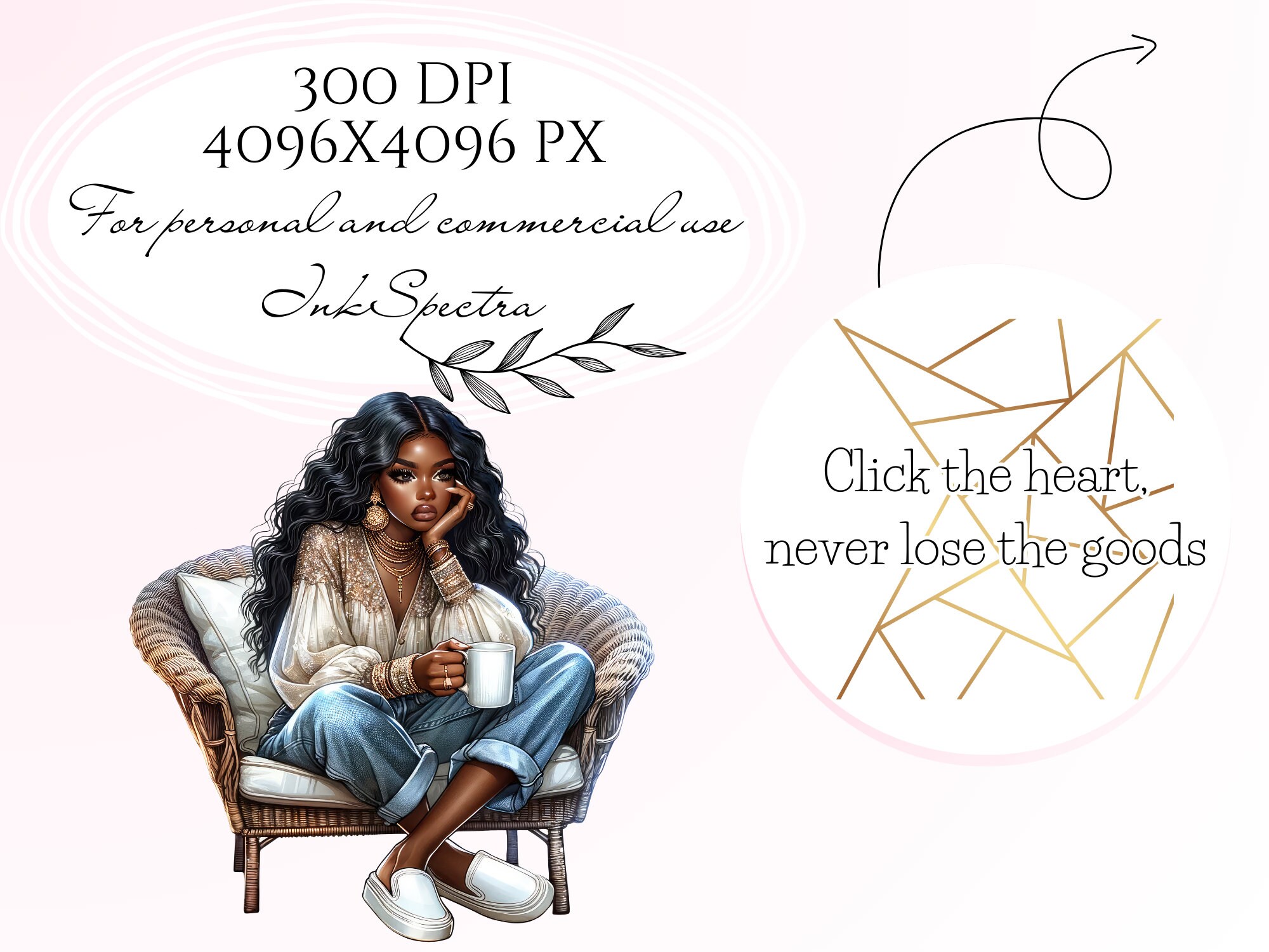 Sad Black Girl Boho Bundle, Sad Girl Digital Art, Black Girl Crying ...