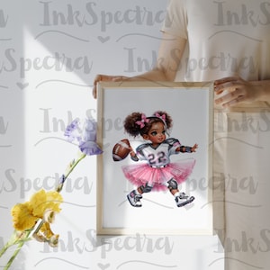 Sporty Princess Black Chibi Doll Clipart, Chibi Athletic Child Art ...