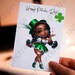 20 Cute Chibi Clipart Patricks Day Digital Download, Chibi Stickers ...