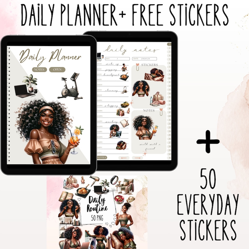 Black Girl Planner - Etsy