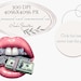Lips With Money Clipart, Stack of Money Clip Art, Sublimation Money ...