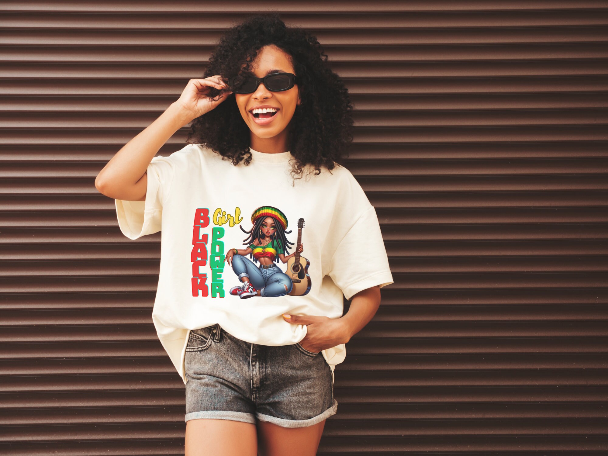 Black Girl Power PNG, Chibi Rasta Beauty, Africa PNG, Black Girl PNG ...