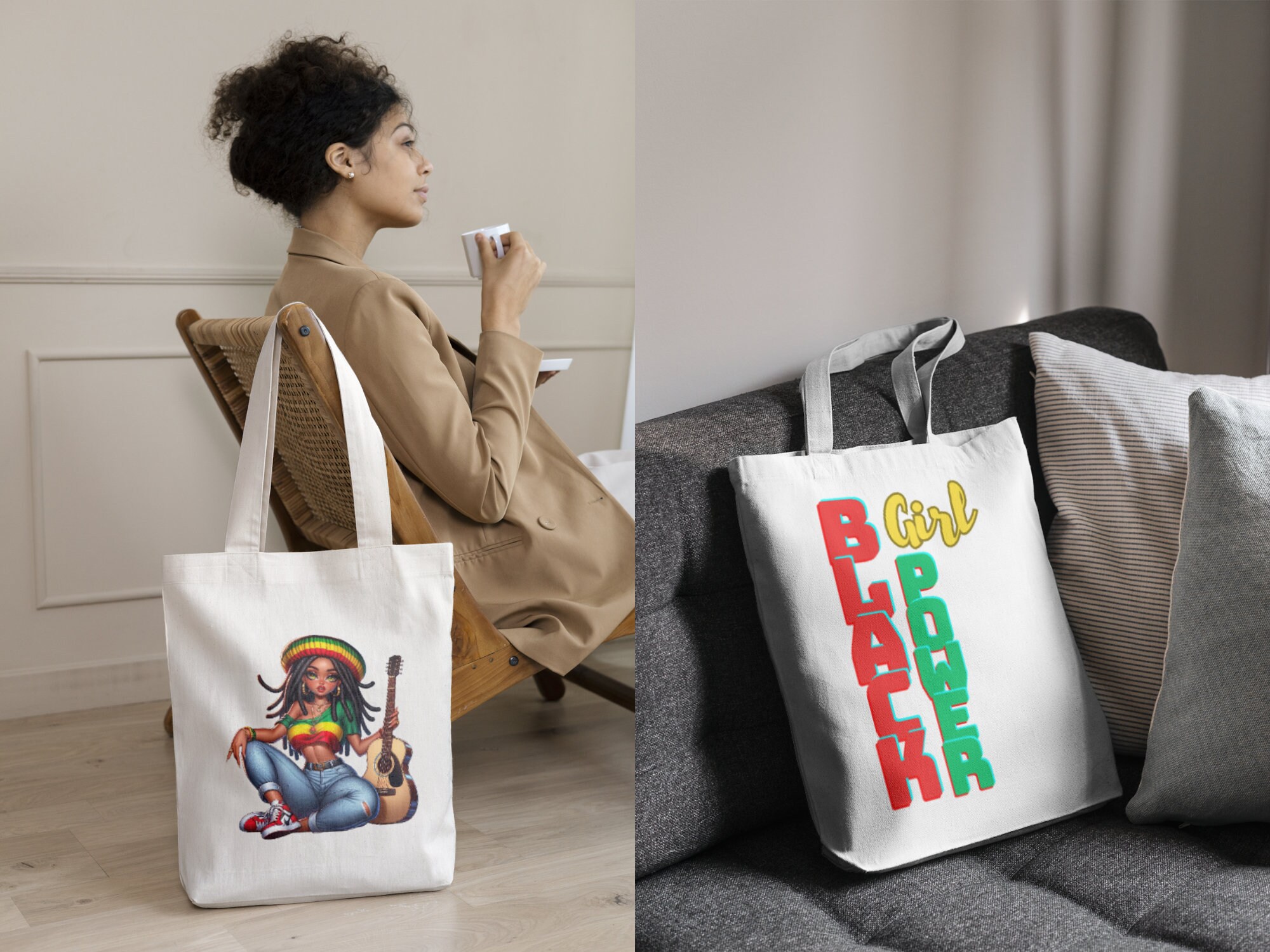 Black Girl Power PNG, Chibi Rasta Beauty, Africa PNG, Black Girl PNG ...