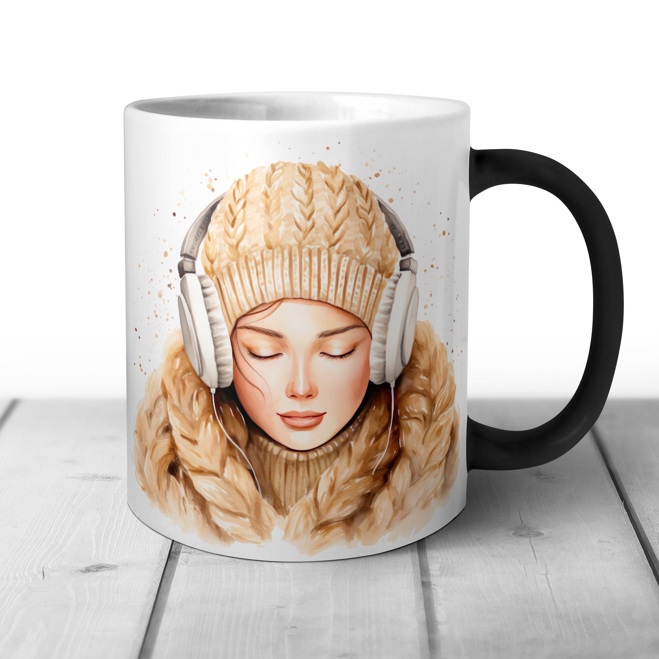 Cozy Boho Christmas Clipart, Watercolor Christmas Clipart, Winter ...