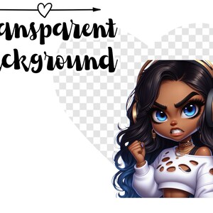 Black Girl Blue Hair Twitch Emotes, Discord Emotes, Black Woman Magic ...