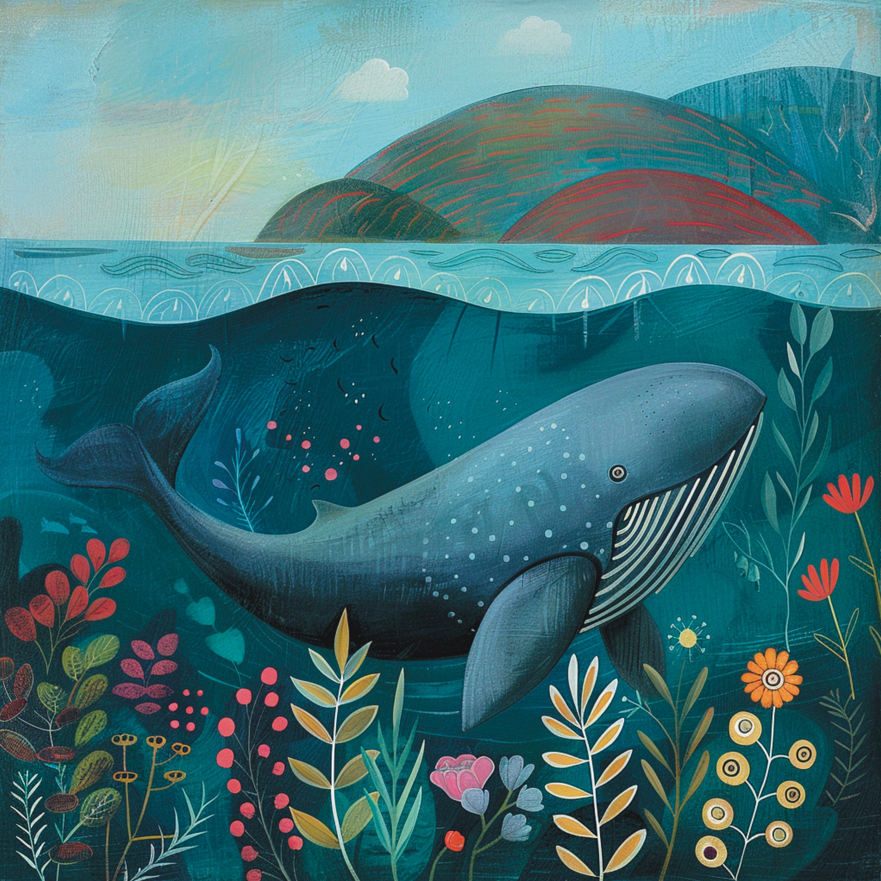 Whale of a Tale Wall Art | Digital Download - Etsy