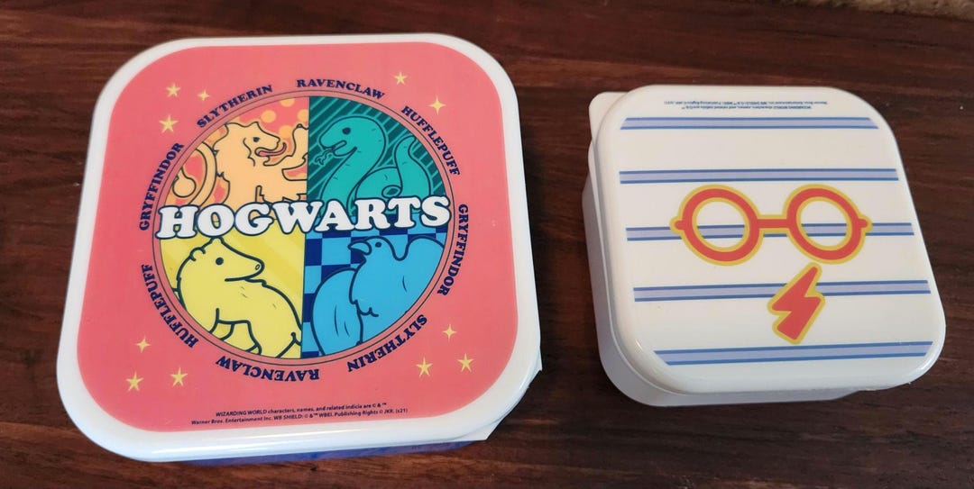 Hogwarts Harry Potter Lunch Box Bento Box Storage Container - Etsy