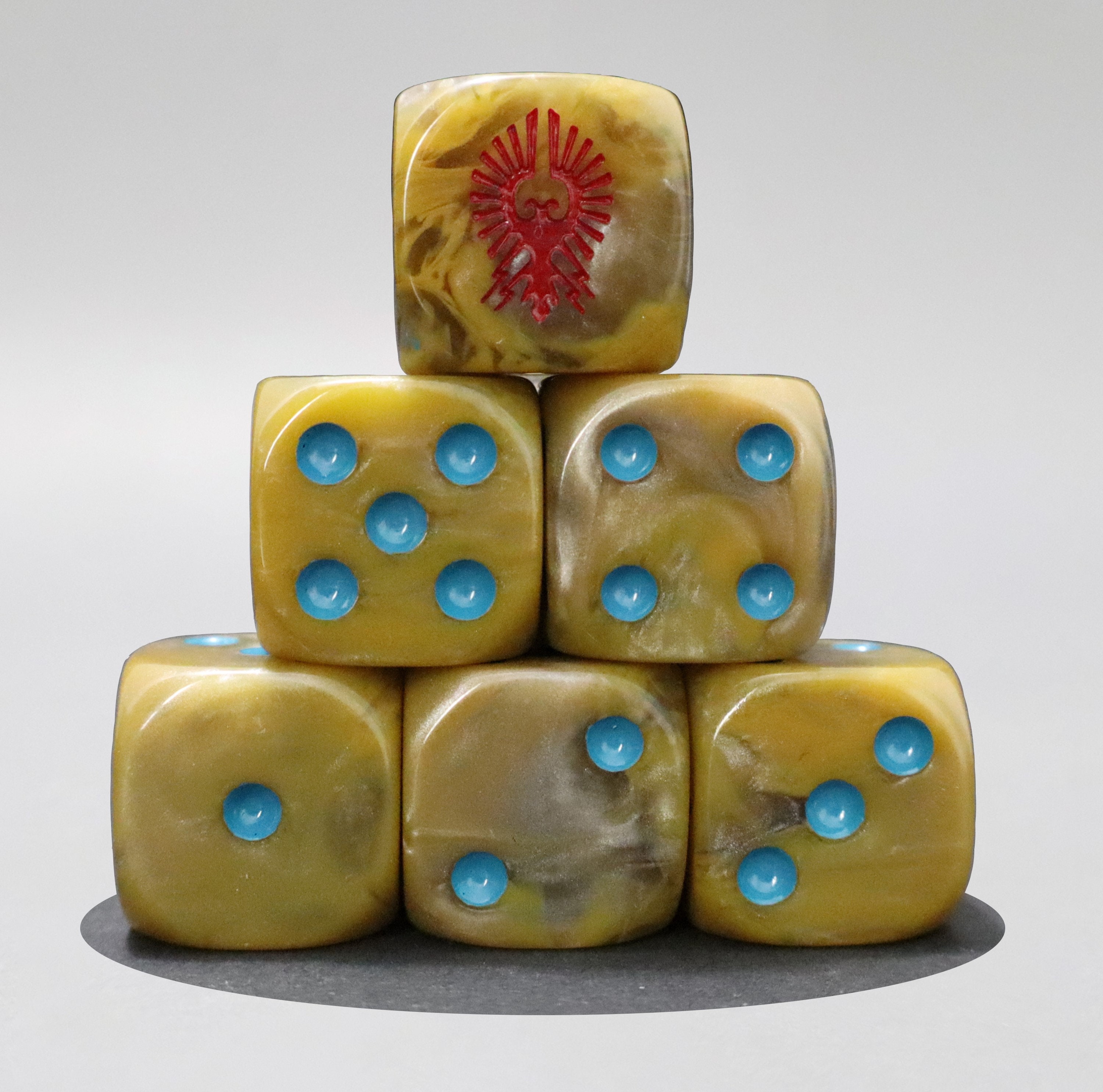 D6 Dice Custode Knights Army, Adeptus Dice Custodes, Eagles of Emperor ...