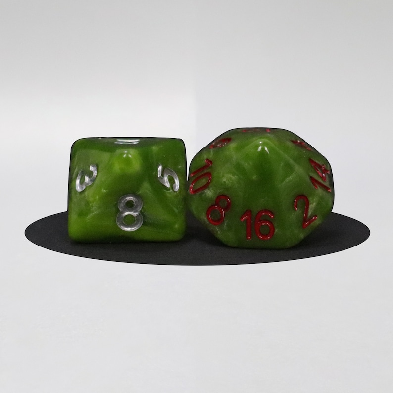 Dice Set Orcs, Green Skins, Blood Football , Blood Bowl, Orc Skull Dice ...