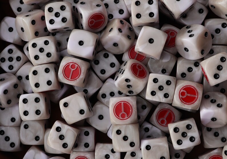 D6 Dice Blue Alien Army , T' Dice Au, War Suit Aliens Dice, Table Top ...