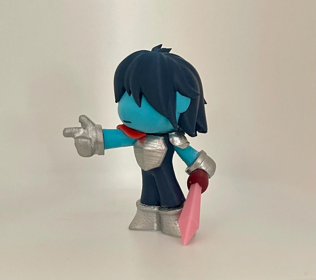 DELTARUNE - Kris 3D Printed Figurine, 2 1/4 In, Hand-painted - Etsy