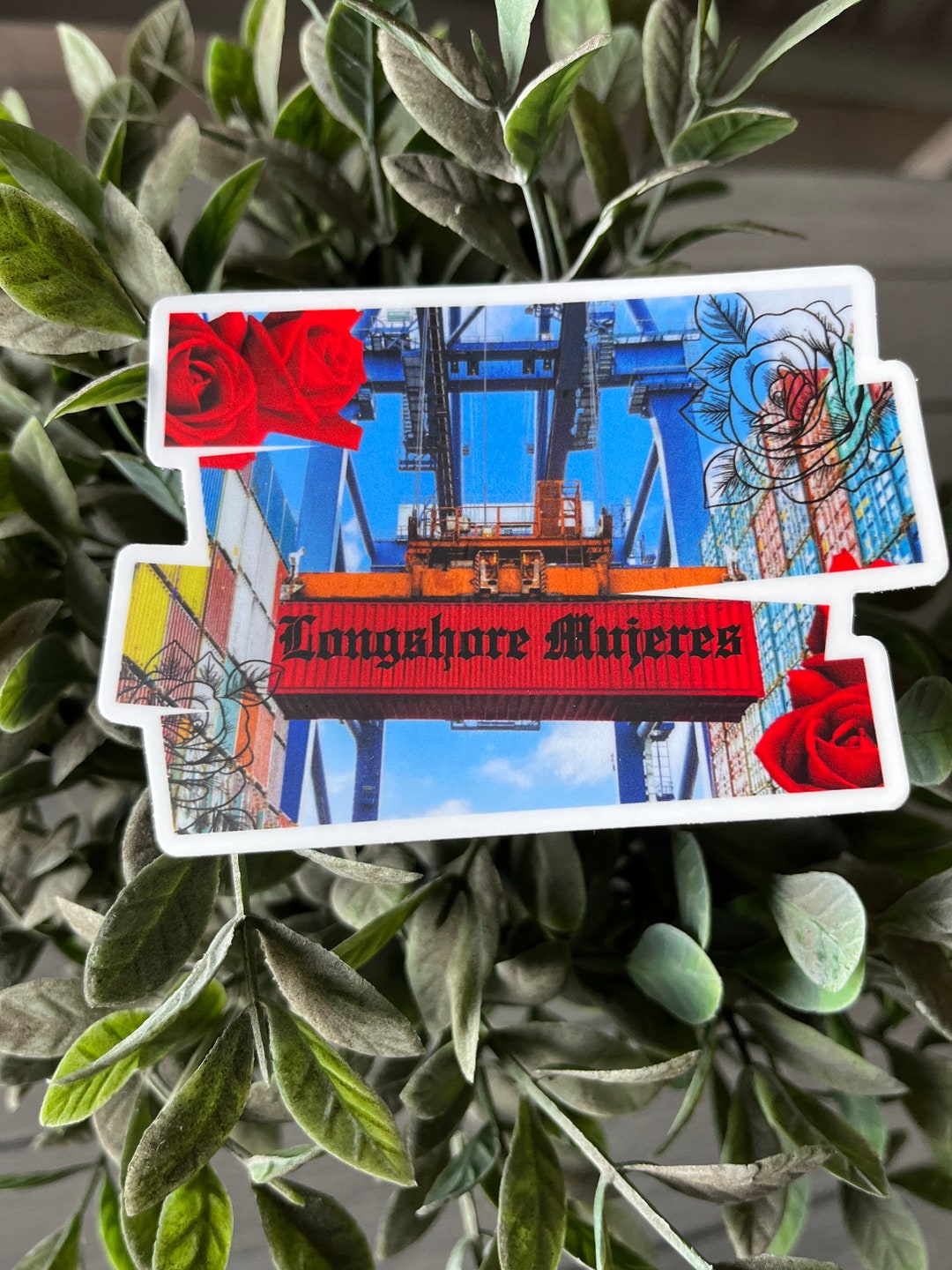 Sticker Longshore Mujeres Shipping Dock Sticker - Etsy