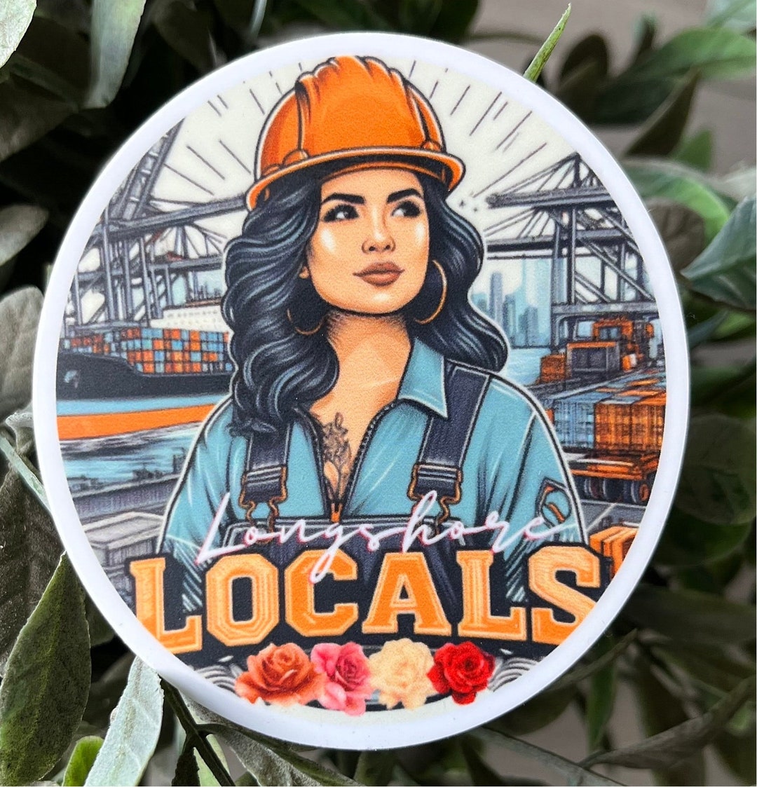 Sticker Longshore Locals Shipping Dock Stickers - Etsy