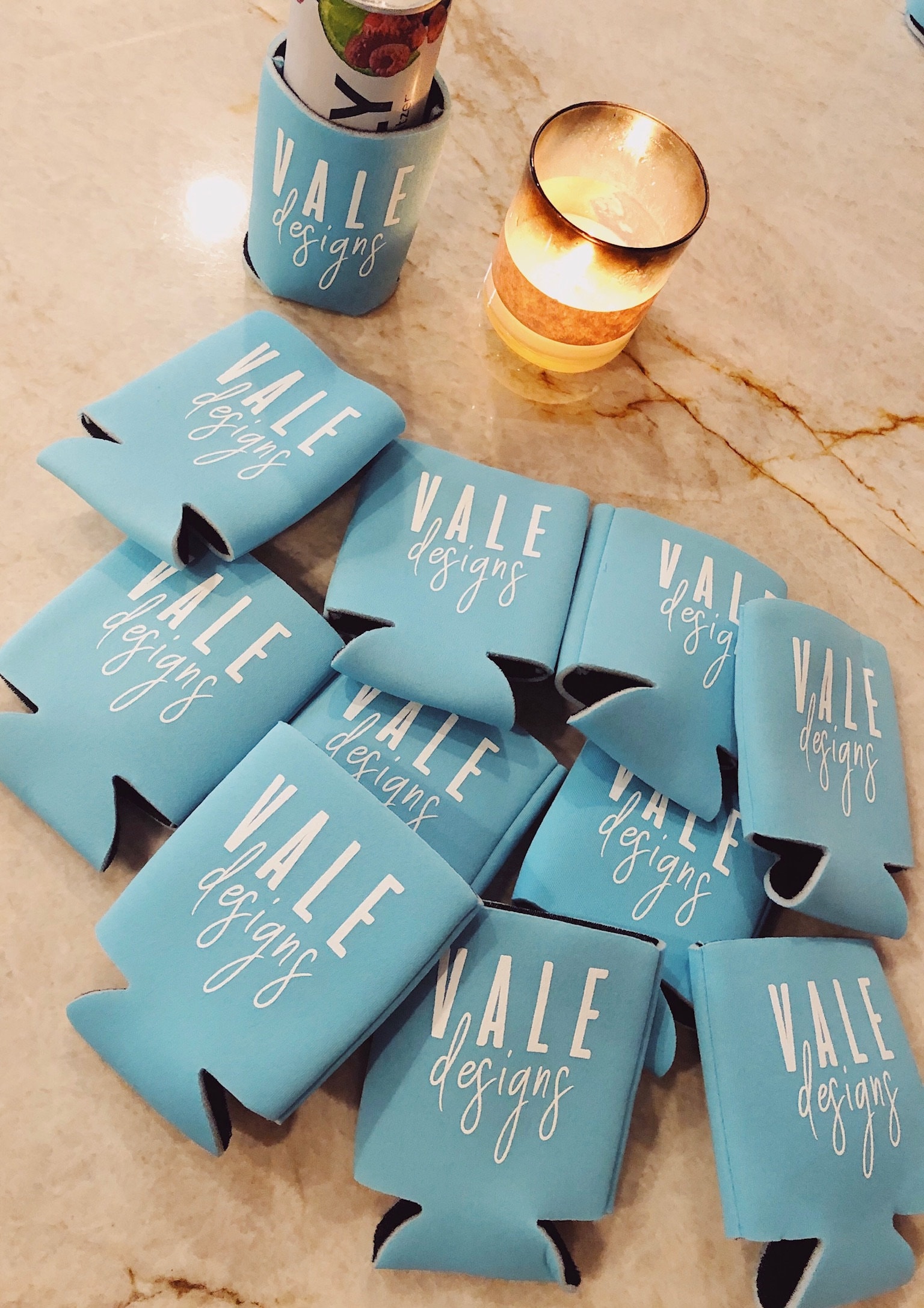 Custom Company Koozies / Company Logo Can Coolers / Custom Corporate ...