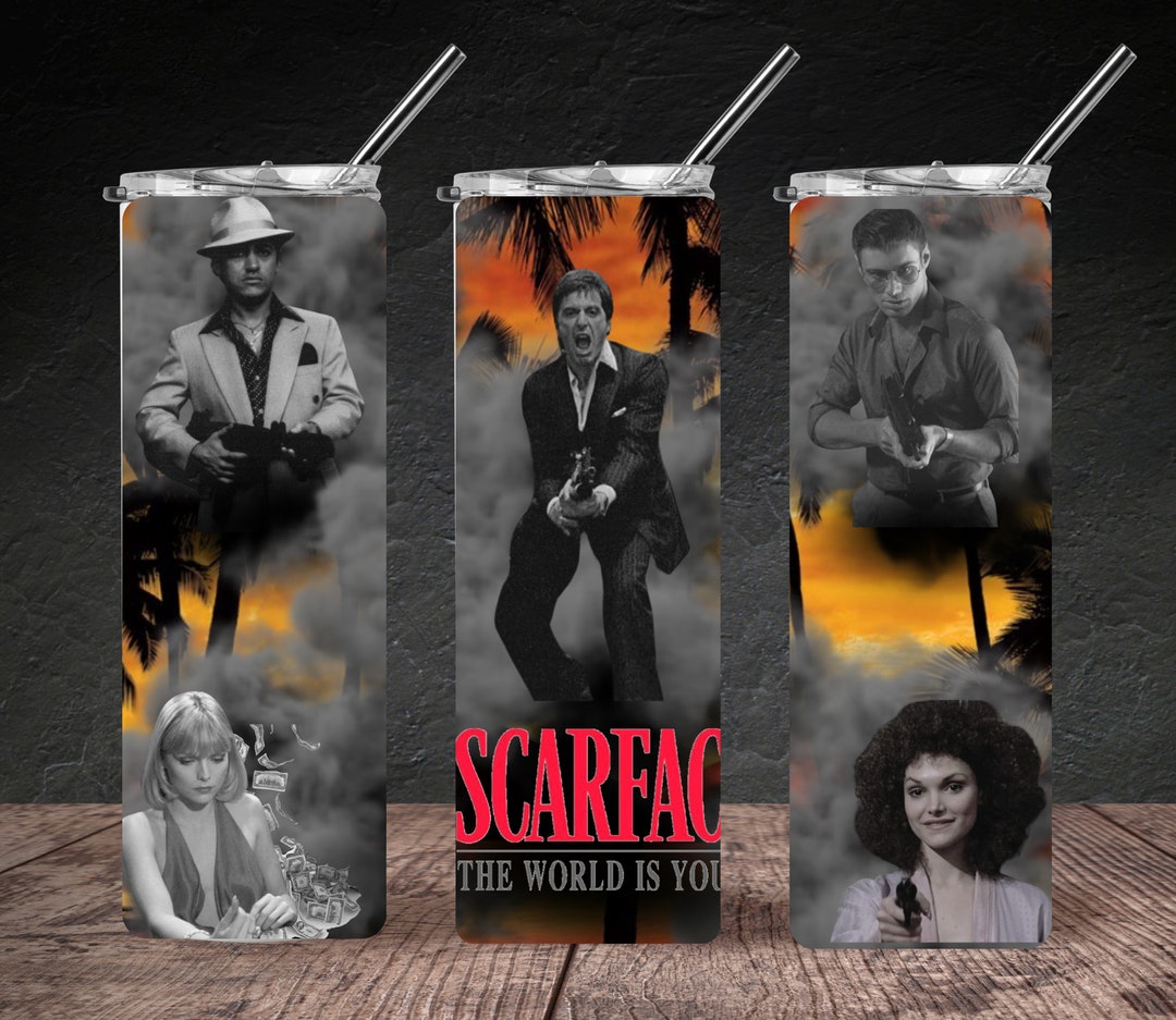 Scar Face Tumbler Wrap - Etsy