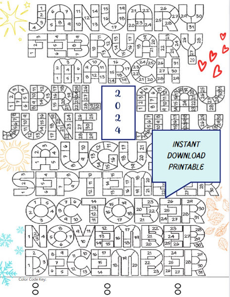 2024 Workout Tracker | Daily Workout Tracker | Wellness Tracker | 2024 ...