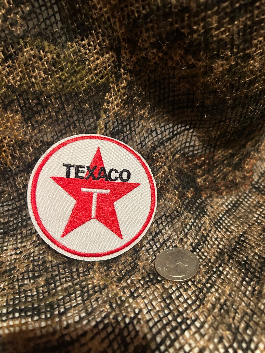 Texaco Retro Vintage Iron on Patch - Etsy