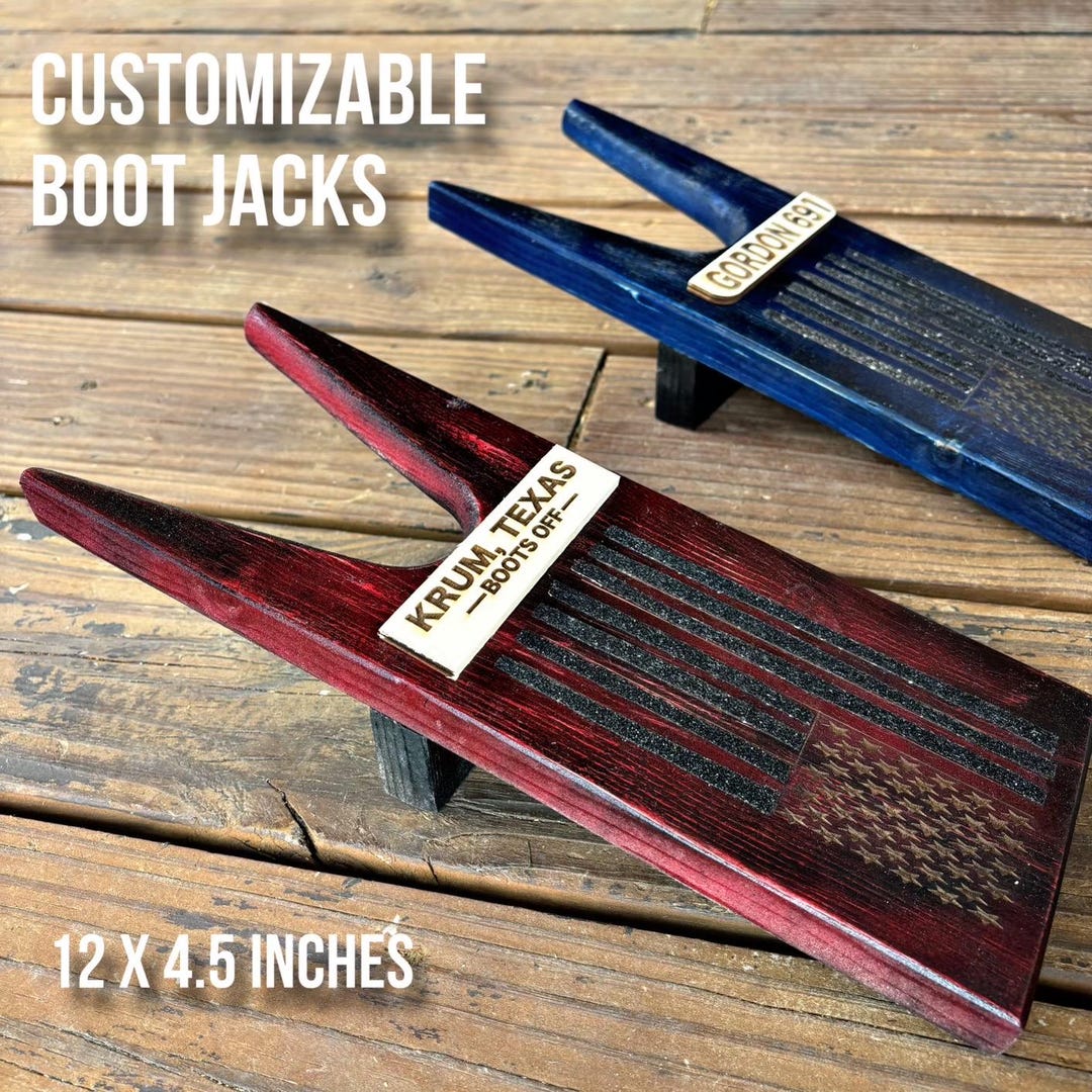 Customizable Boot Jacks - Etsy
