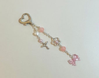 Red Coquette Aesthetic Keychain - Etsy UK