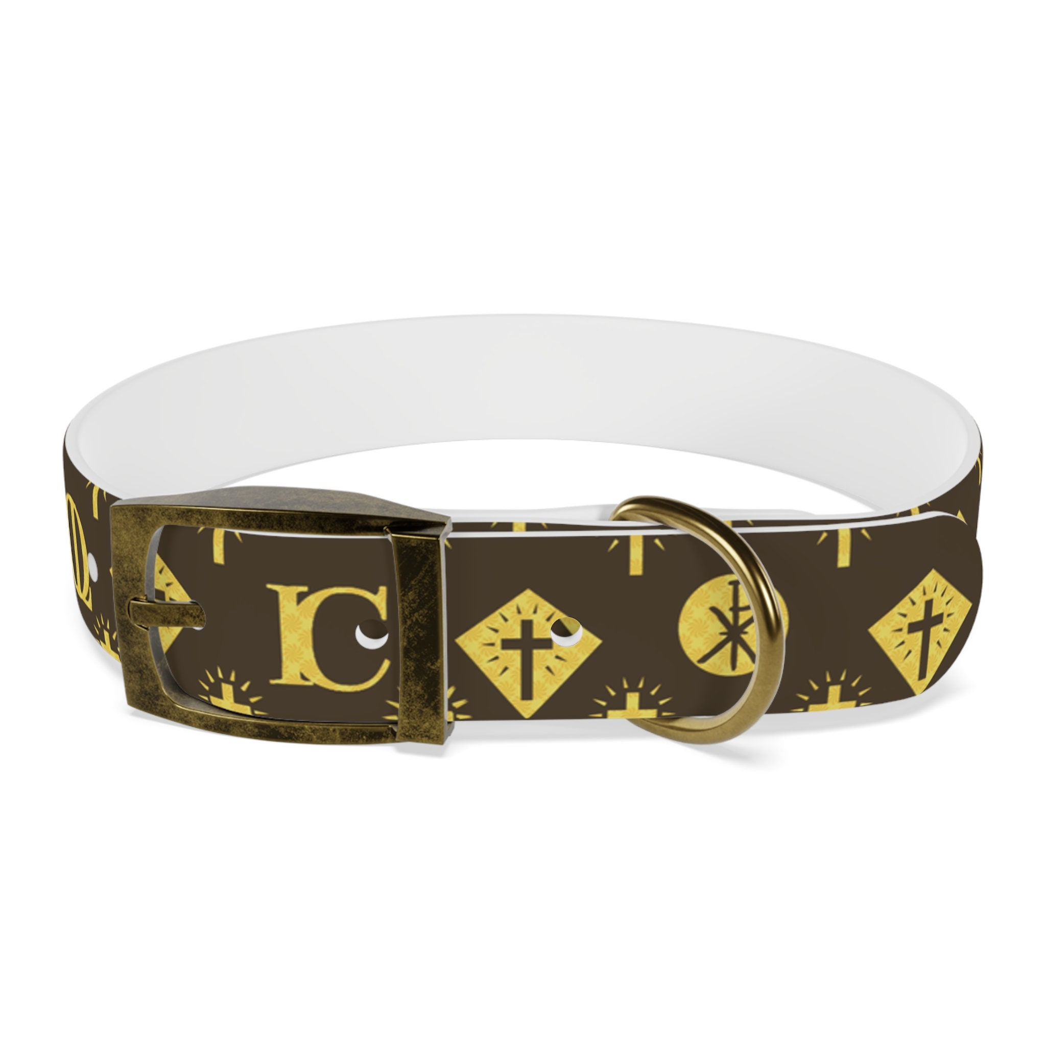 Catholic Symbols SR Animal Collar, Religious Orthodox Catholic ...