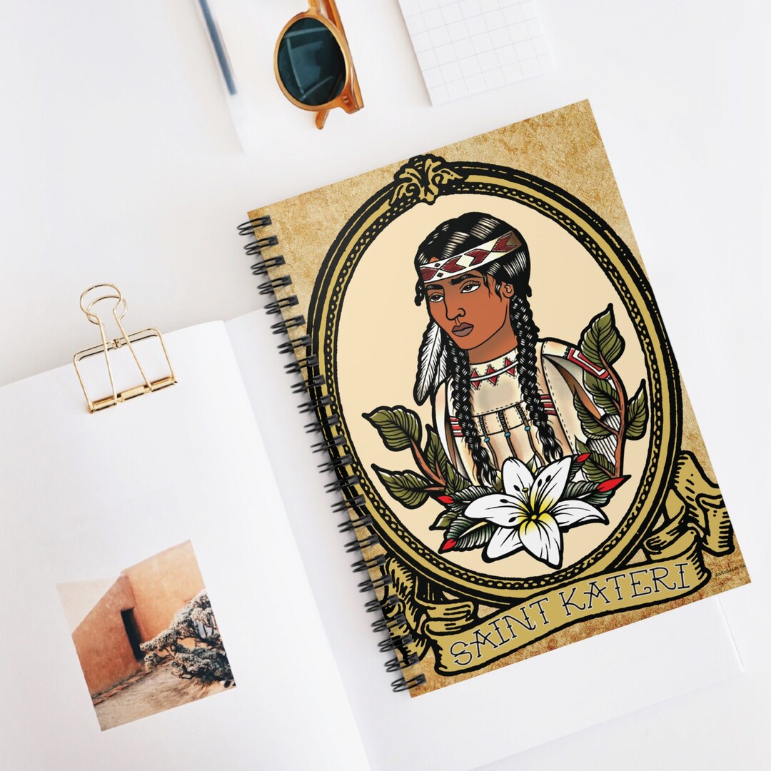 Saint Kateri Spiral Notebook: Native American Saint Journal - Etsy