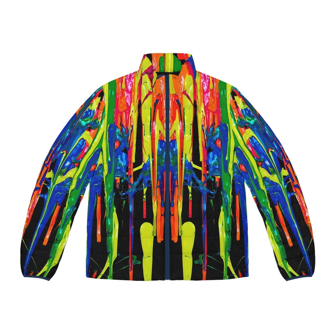 Paint in Liturgical Colors SR Men's Puffer Jacket, Traditional ...