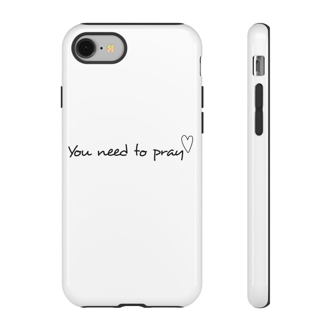 You Need to Pray, SR Catholic Christian Phone Cases for Apple Iphone ...