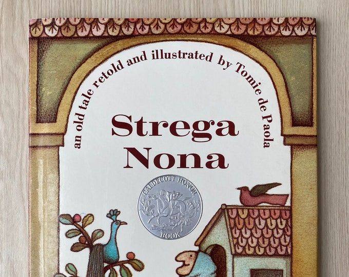 1975 Vintage Book Strega Nona by Tomie De Paola - Etsy