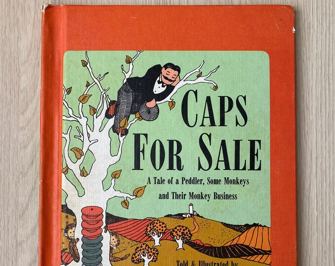 1968 Vintage Hardcover Book Caps for Sale by Esphyr Slobodkina - Etsy
