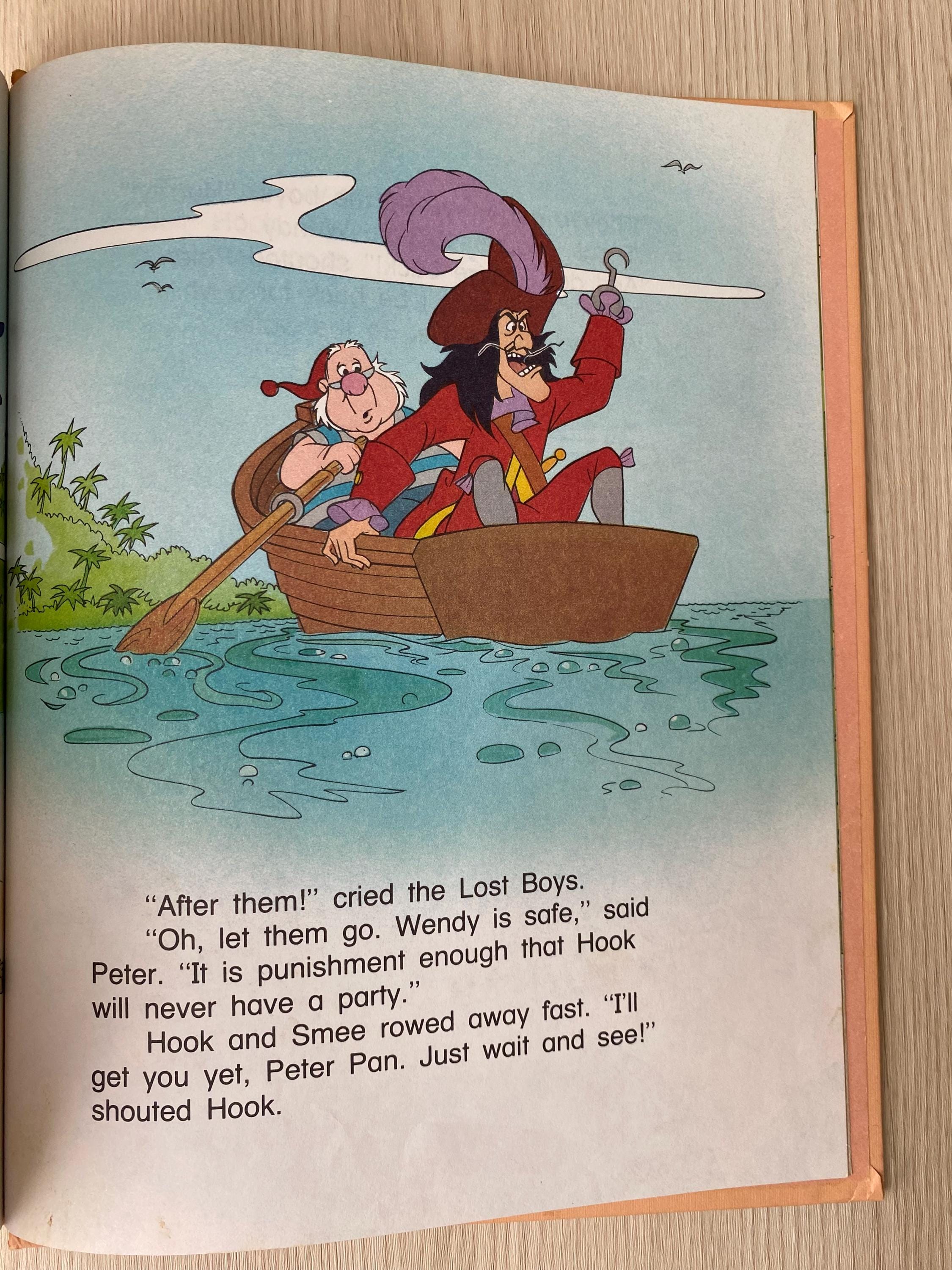 1986 Vintage Book Wendy’s Adventure in Never Land by the Walt Disney ...