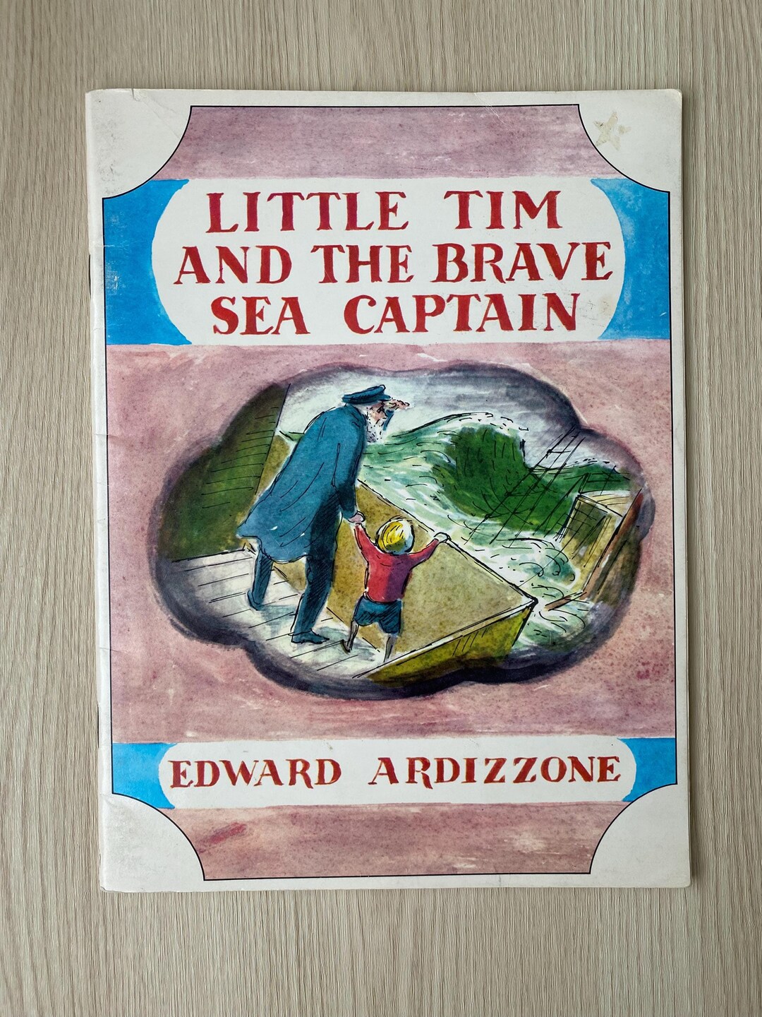 Vintage 'little Tim and the Brave Sea Captain' Book by Edward Ardizzone ...