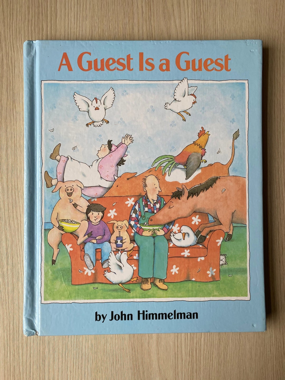 First Edition Vintage 1991 Book A Guest is a Guest by John Himmelman - Etsy