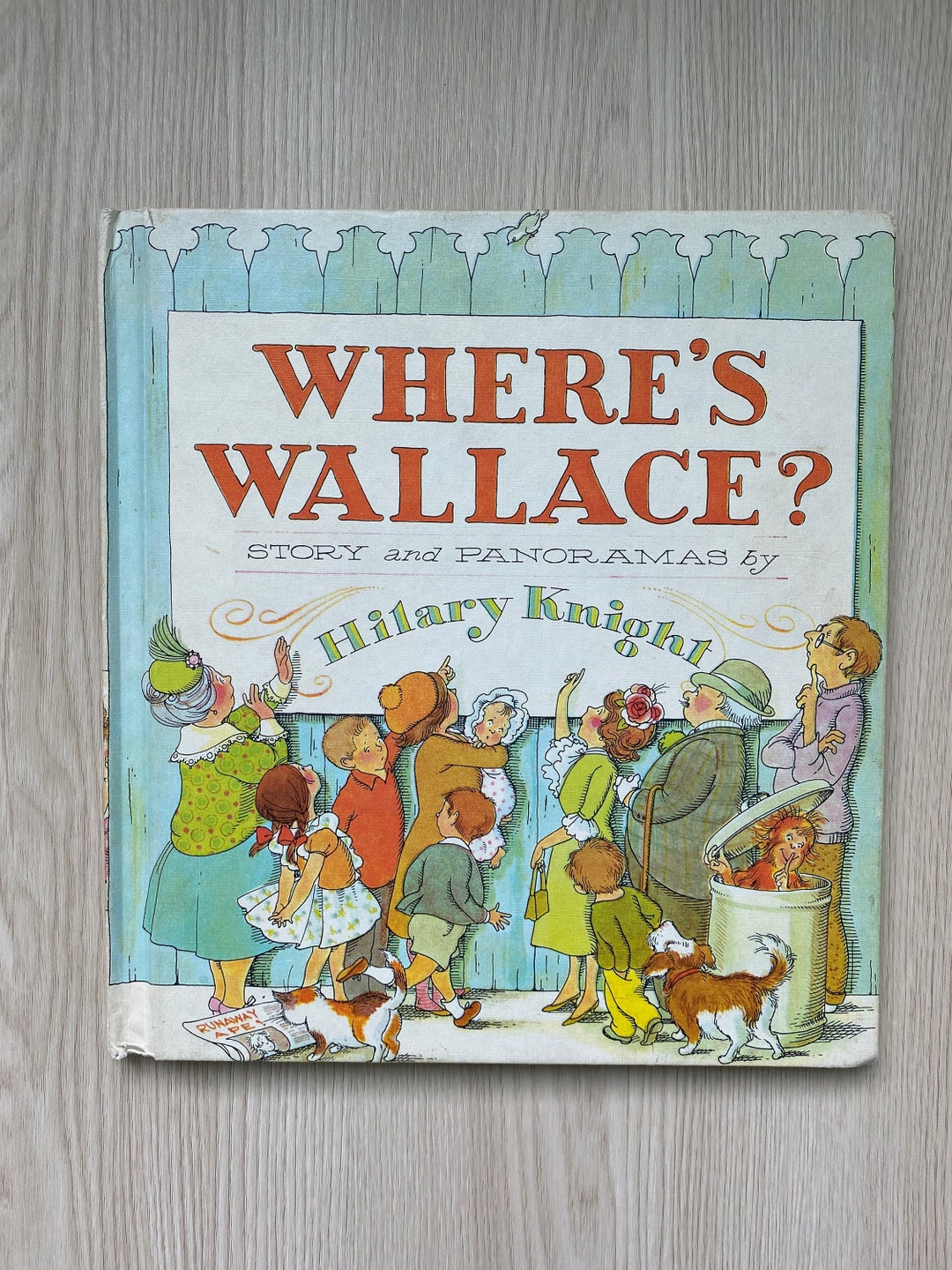 1964 Vintage Book Where's Wallace? by Hilary Knight - Etsy