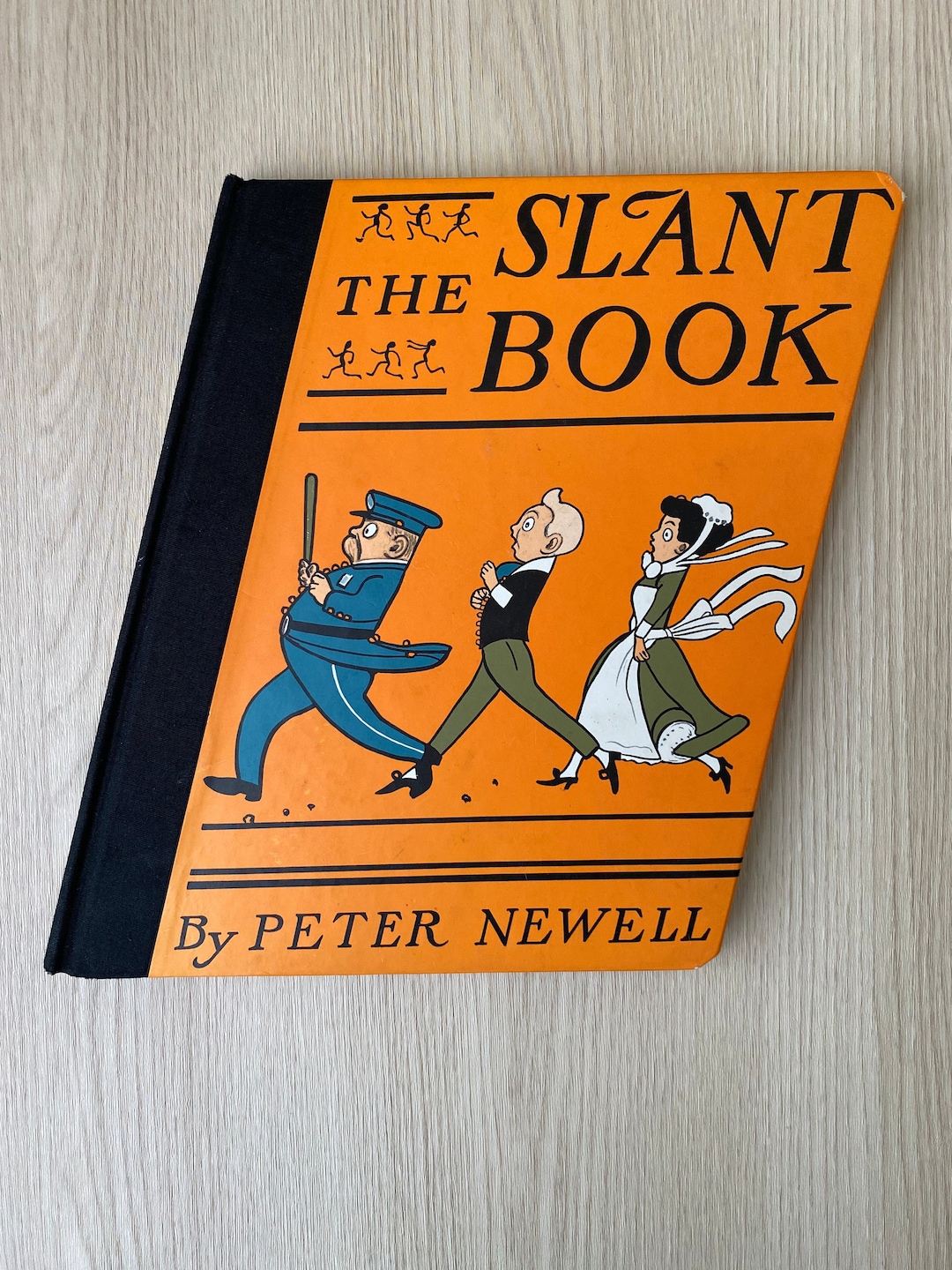 1987 Vintage Book the Slant Book by Peter Newell - Etsy