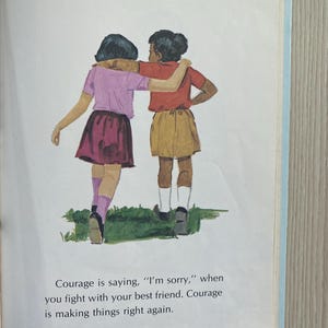1980 Vintage Book Courage: What is It? Written by Jane Belk Moncure and ...