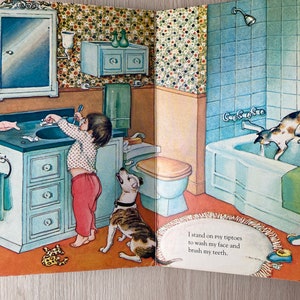 1983 Vintage Hardcover Board Book My Good Morning Book A Golden Sturdy ...