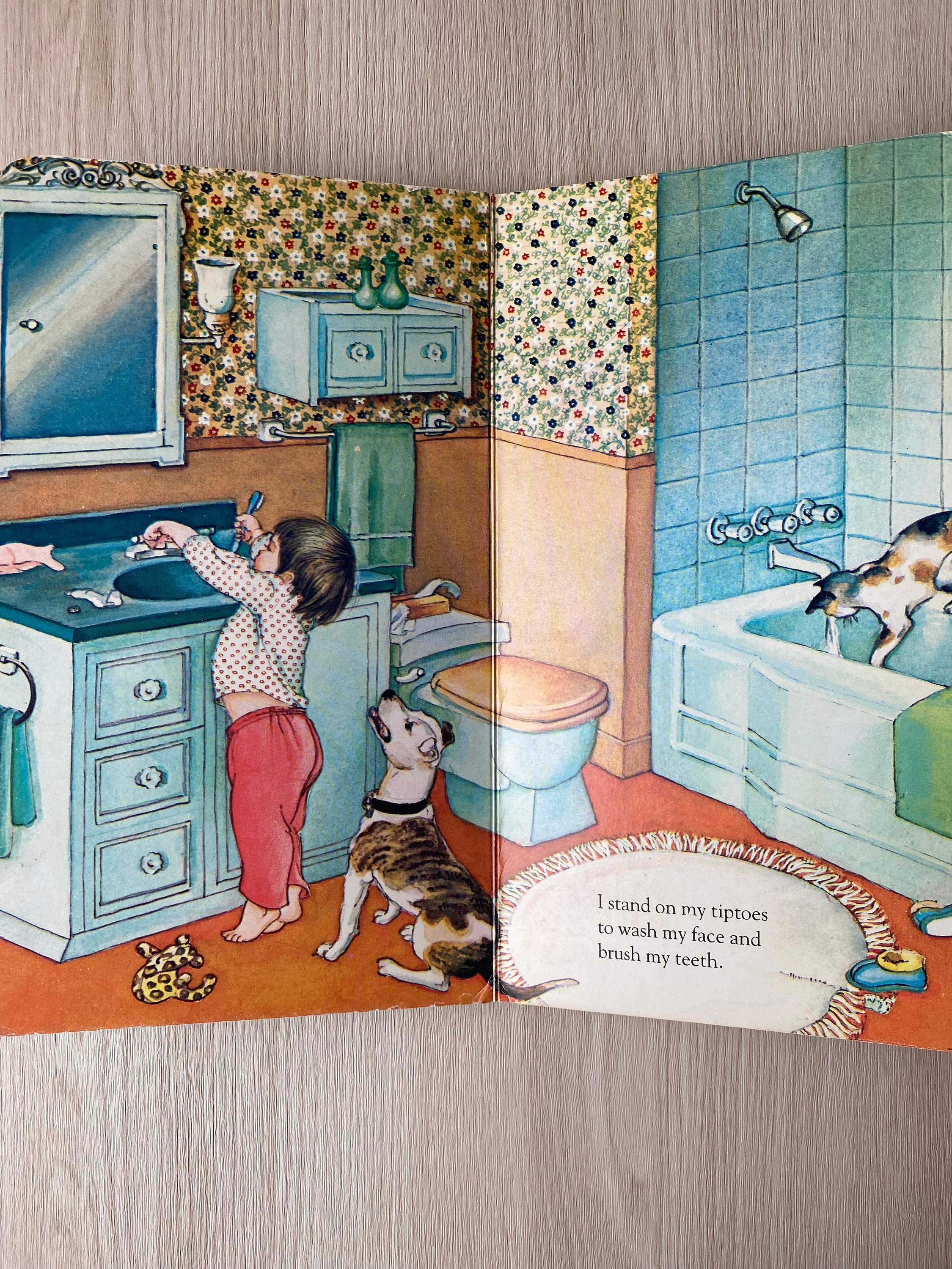 1983 Vintage Hardcover Board Book My Good Morning Book A Golden Sturdy ...