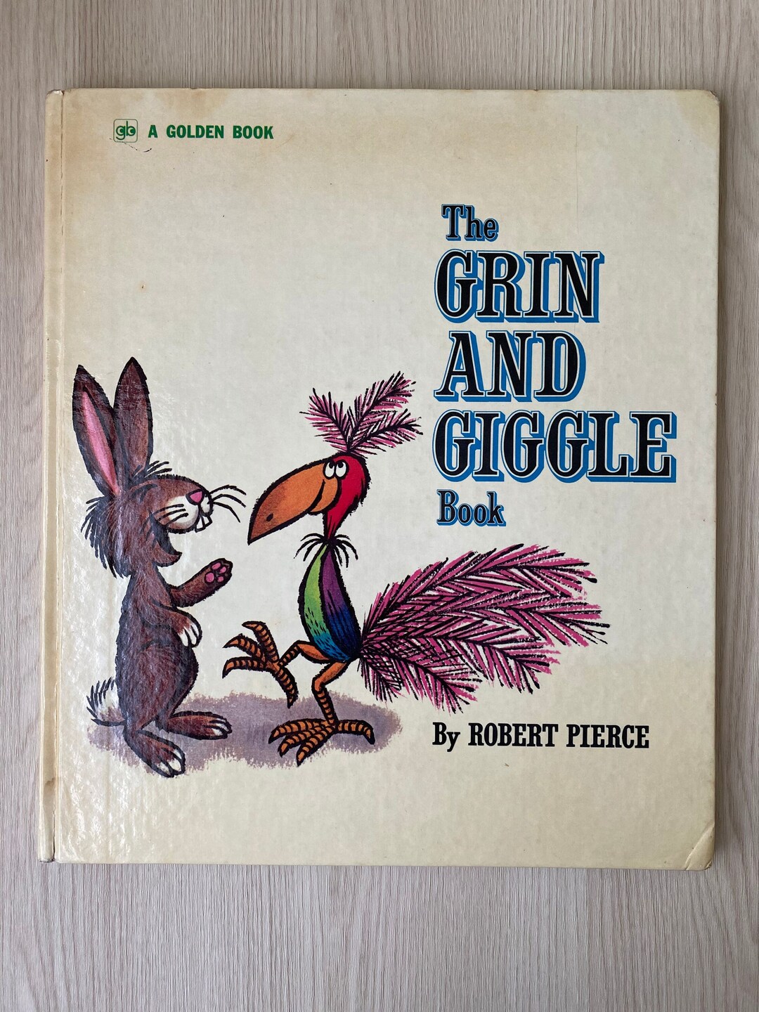 1972 Vintage Book the Grin and Giggle Book by Robert Pierce - Etsy