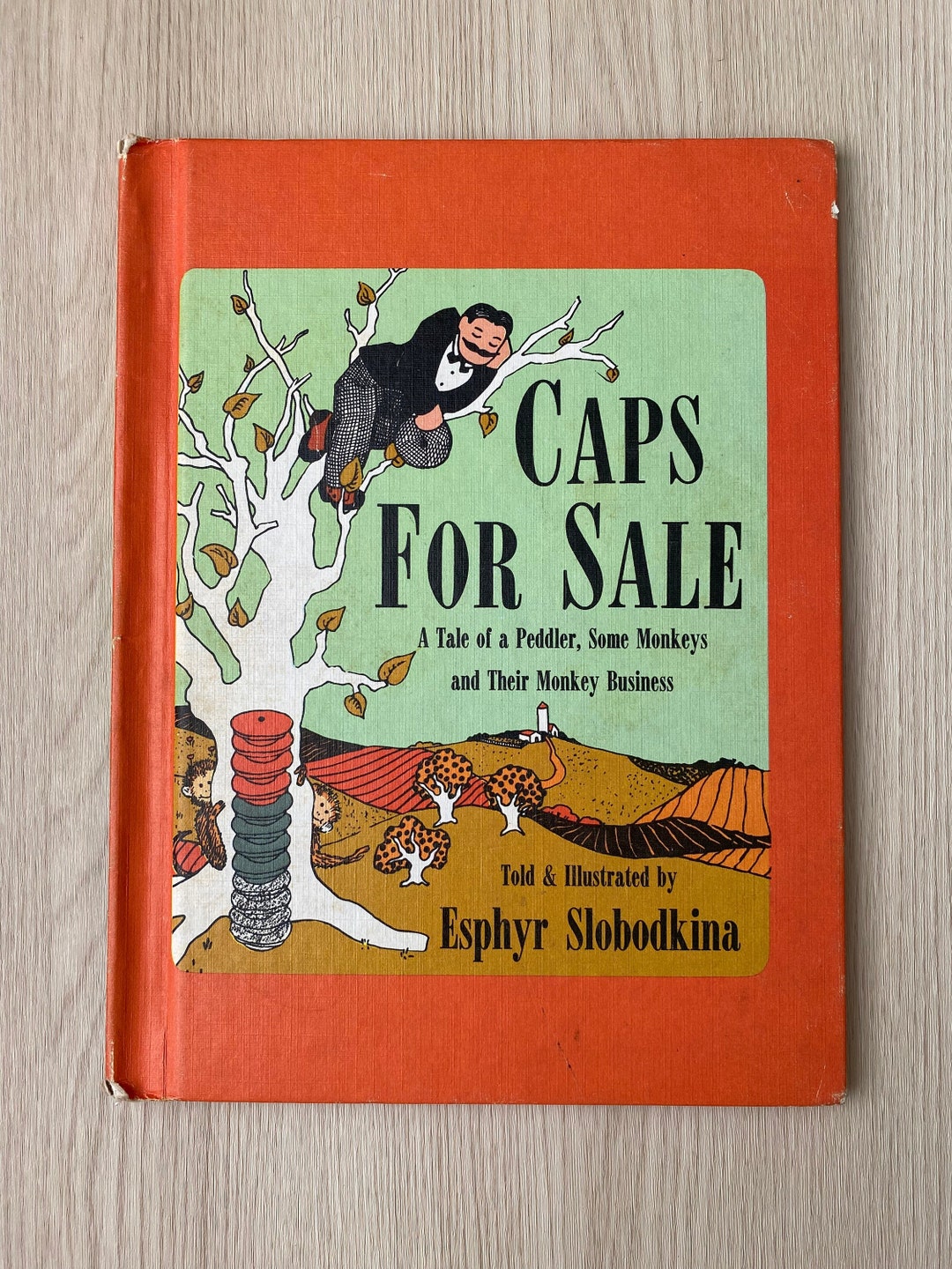 1968 Vintage Hardcover Book Caps for Sale by Esphyr Slobodkina - Etsy