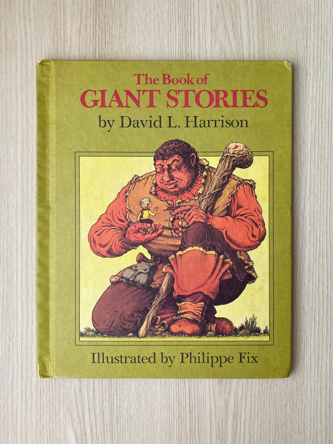 1972 Vintage the Book of Giant Stories Written by David L. Harrison and ...