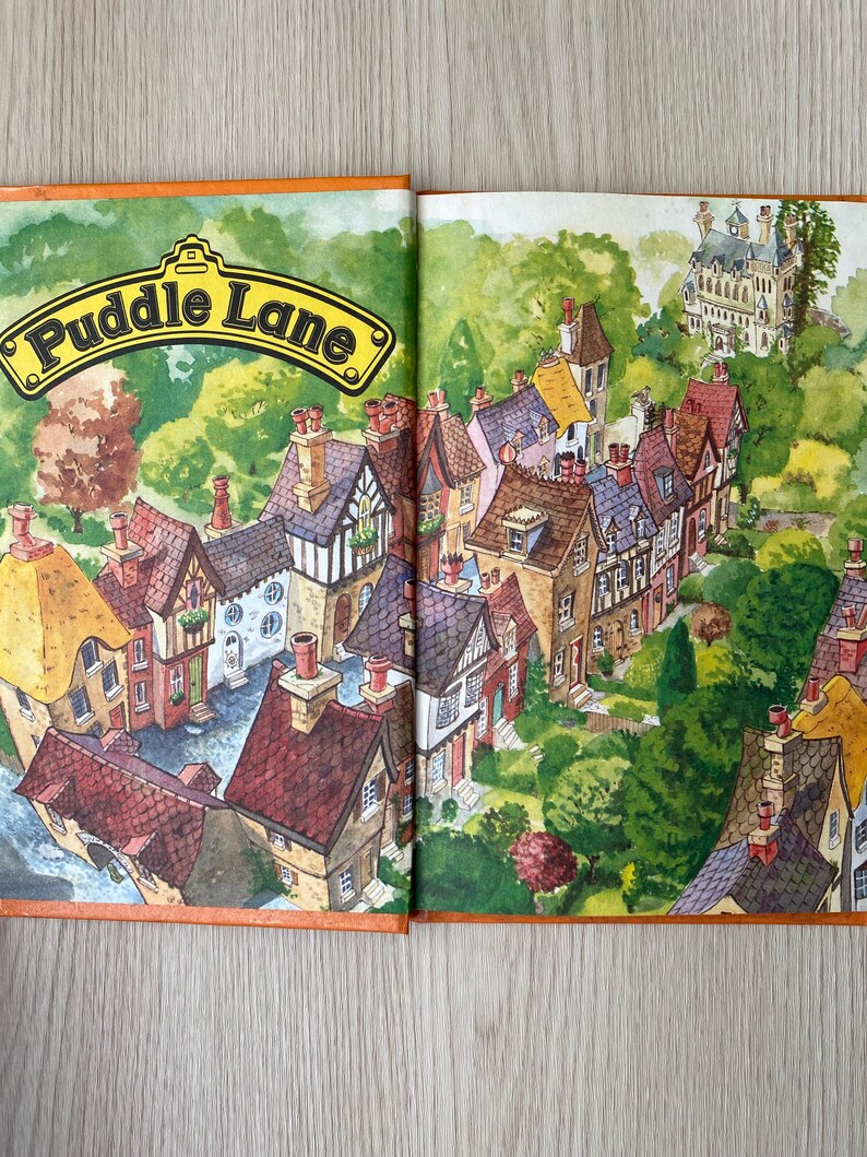 1985 Vintage Book Puddle Lane Hickory Mouse Written by Sheila Mccullagh ...