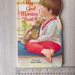 1983 Vintage Hardcover Board Book My Good Morning Book A Golden Sturdy ...