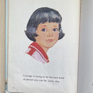 1980 Vintage Book Courage: What is It? Written by Jane Belk Moncure and ...