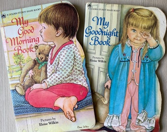 1983 Vintage Hardcover Board Book My Good Morning Book A Golden Sturdy ...