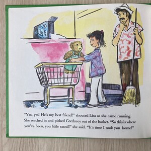 1978 Vintage Book A Pocket for Corduroy by Don Freeman - Etsy