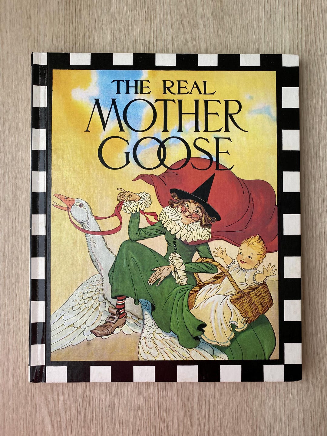 Vintage Book the Real Mother Goose, Illustrated by Blanche Fisher ...