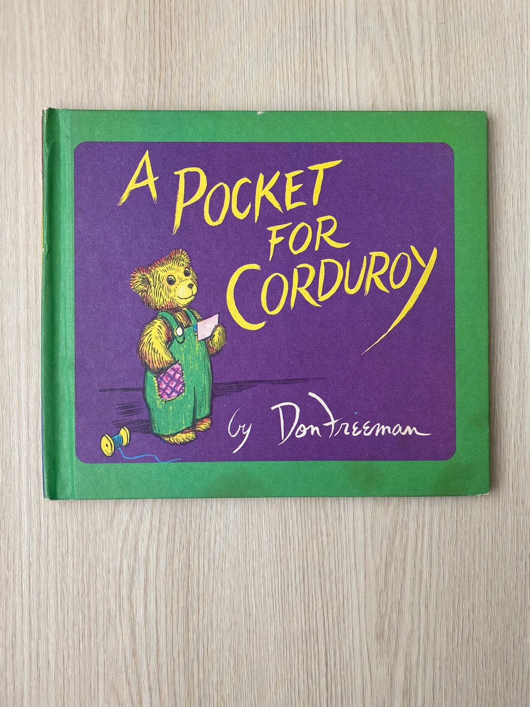 1978 Vintage Book A Pocket for Corduroy by Don Freeman - Etsy