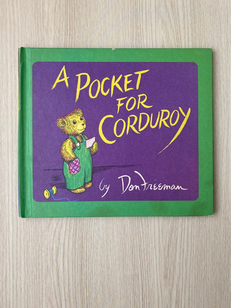 1978 Vintage Book A Pocket for Corduroy by Don Freeman - Etsy