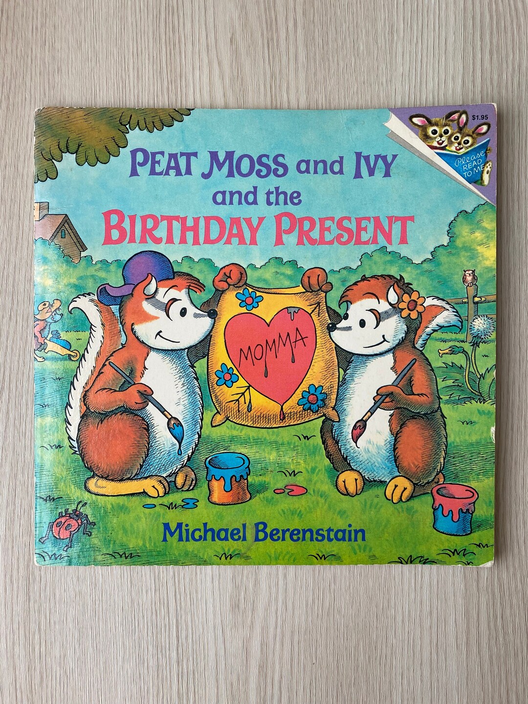 Vintage Peat Moss and Ivy Birthday Book by Michael Berenstain (1986) - Etsy