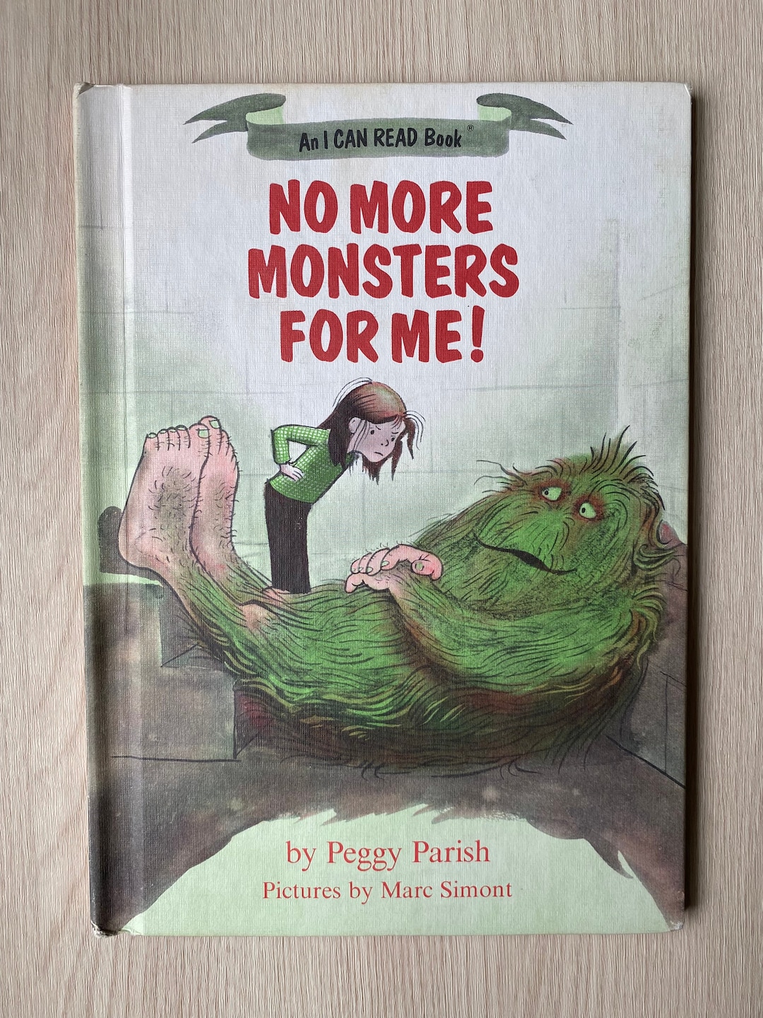 1981 Vintage Book No More Monsters for Me! Written by Peggy Parish ...